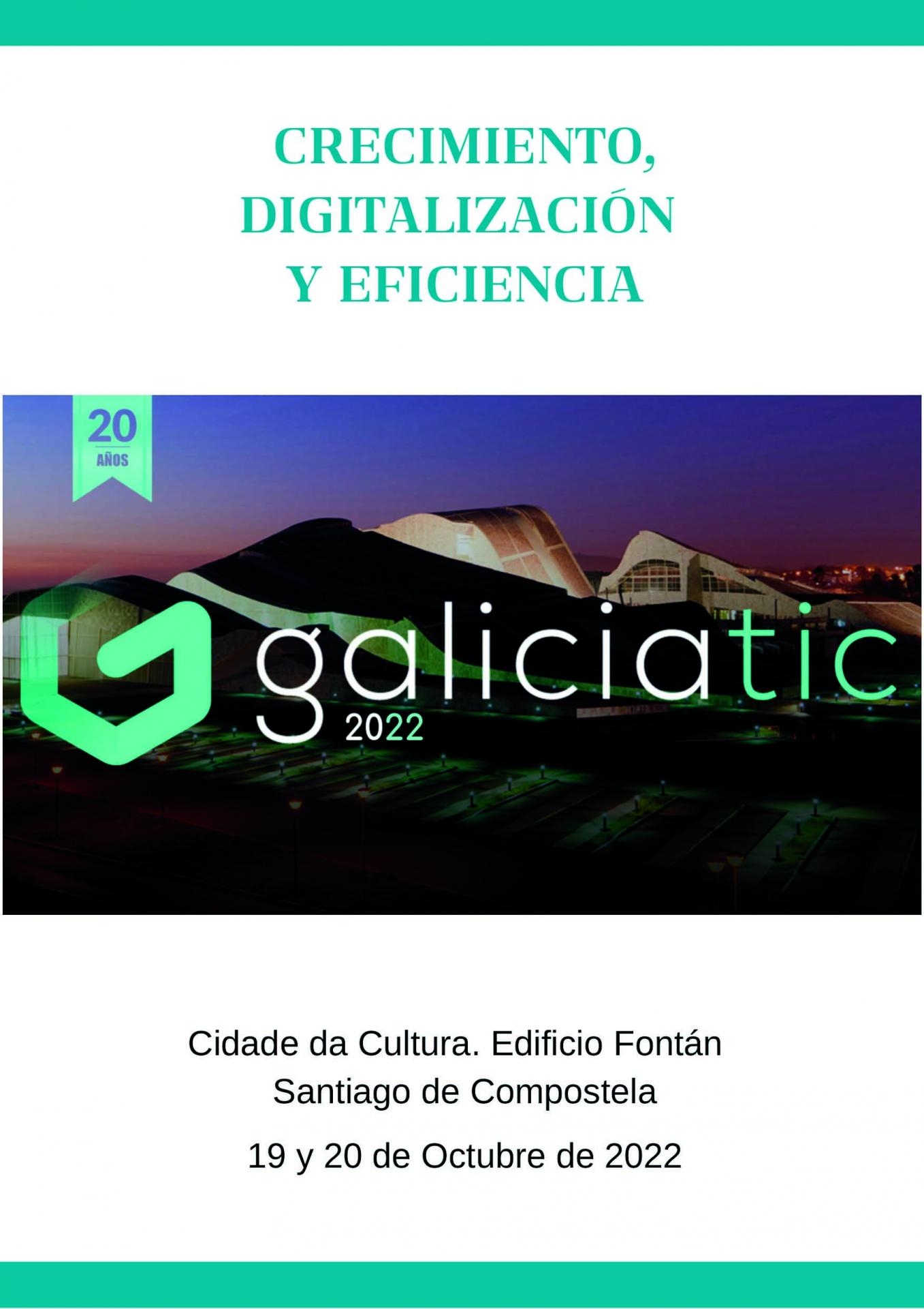 GaliciaTIC abre mañana en la Cidade da Cultura su 20ª edición con más de cien profesionales del ...
